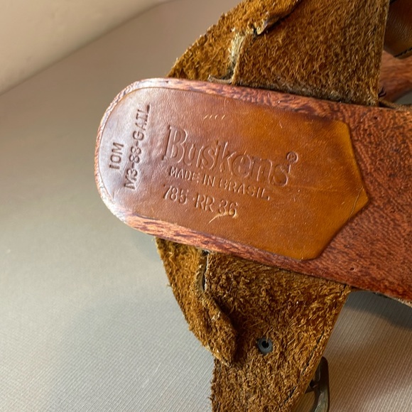 Buskens | Shoes | Vintage Buskers Open Toed Wooden Platforms | Poshmark